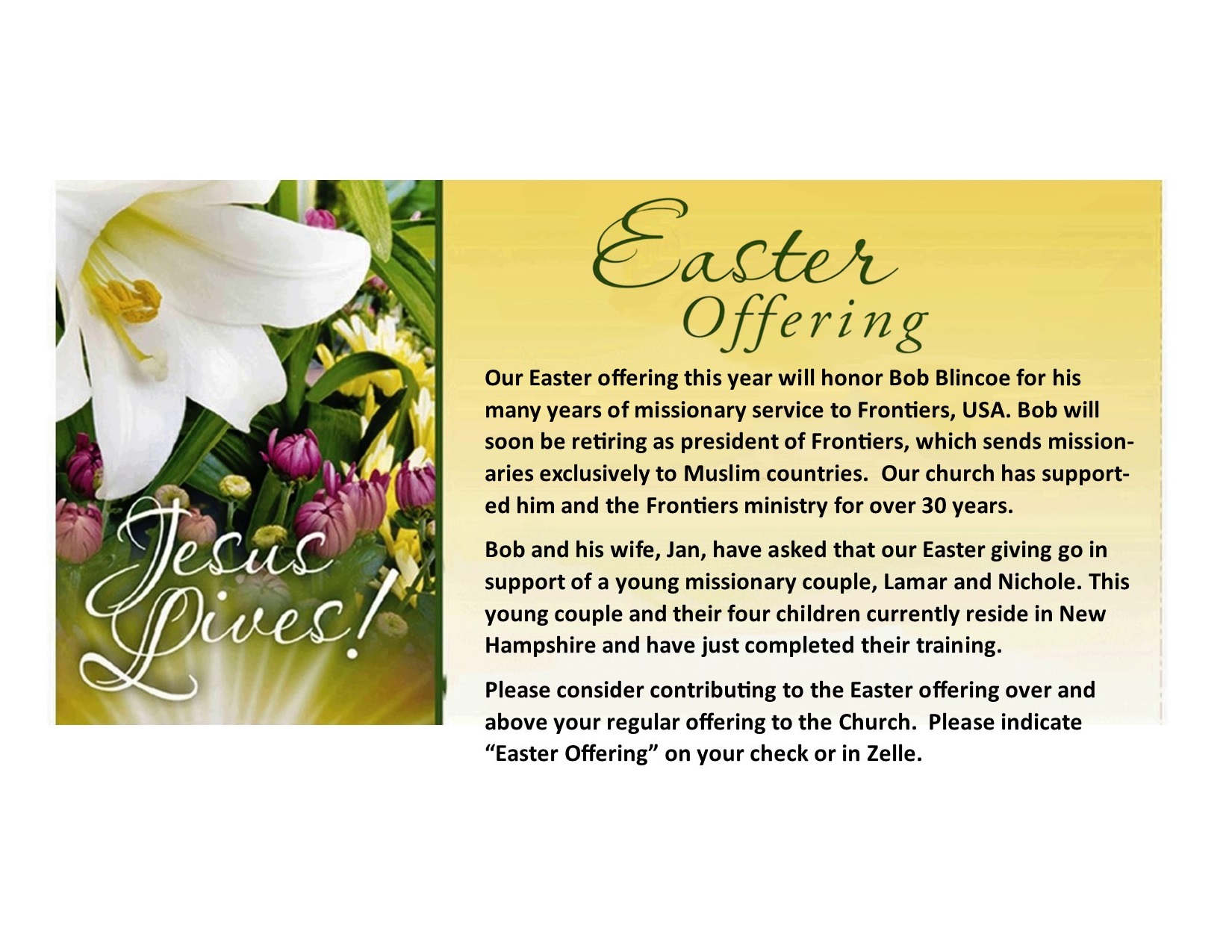 Bulletins - First Presbyterian Church of Concord - Faithlife